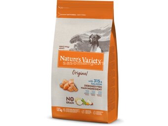 Nature's Variety Original Grain Free hrana za pse Adult Mini - Salmon 7kg