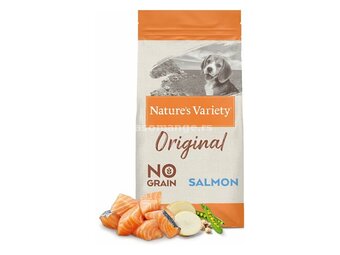 Nature's Variety Original Grain Free hrana za pse Junior - Salmon 10kg