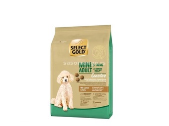 SELECT GOLD Dog Sensitive Mini Adult Lamb&amp;Rice 4kg