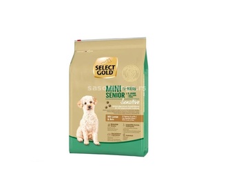 SELECT GOLD Dog Sensitive Mini Senior Lamb&amp;Rice 4kg