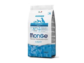 Monge hrana za pse Adult All breeds LIGHT- Losos i pirinač 12kg