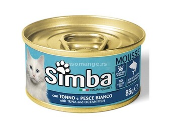 SIMBA konzerva za mačke - Tunjevina i riba 85g