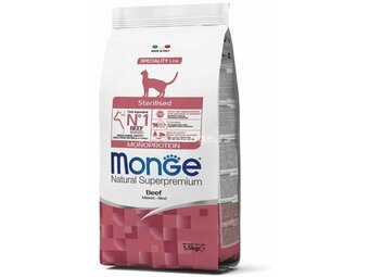 MONGE CAT hrana za mačke Sterilised - Govedina 1.5kg