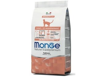 MONGE CAT hrana za mačke Monoprotein - Losos 1.5kg