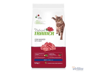 Trainer Natural hrana za mačke Adult - Govedina 10kg