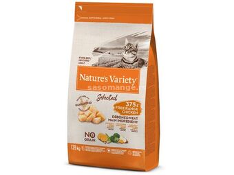 Nature's Variety Selected hrana za mačke Sterilised - Chicken 1.25kg