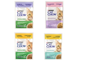 Cat Chow sos za mačke Hairball control - Piletina 26x85g