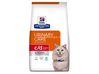 Hill's Prescription Diet cat veterinarska dijeta C/D Urinary stress - Piletina 1.5kg