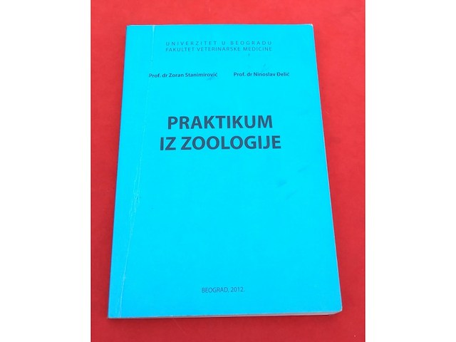 Praktikum iz zoologije Zoran Stanimirović