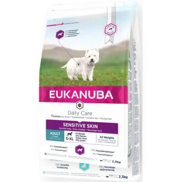 Eukanuba Adult Sensitive Skin - 2.3 kg