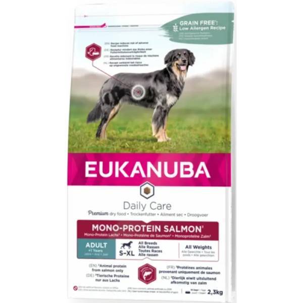 Eukanuba Adult Monoprotein Salmon - 2.3 kg