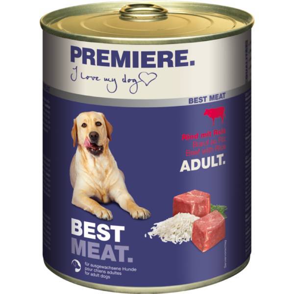 Premiere Dog Best Meat Adult, govedina i pirinac - 400 g
