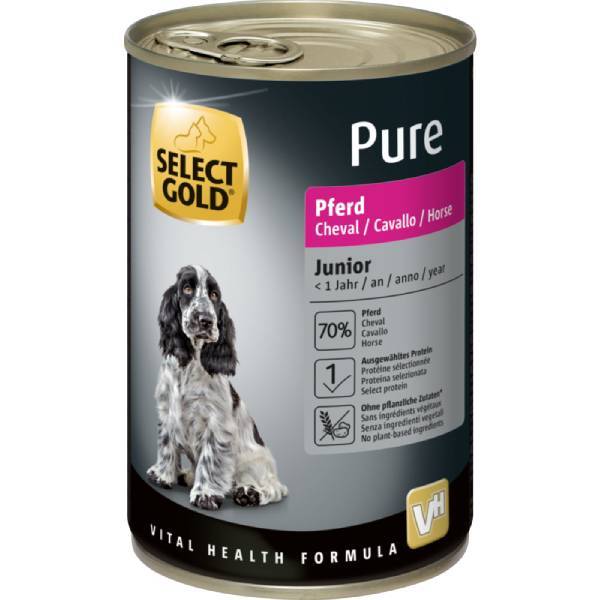 Select Gold Dog Pure Junior Konjetina - 400 g