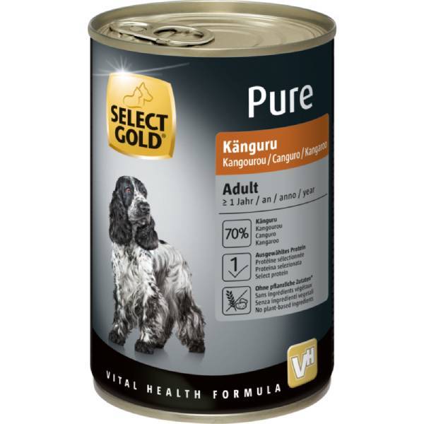 Select Gold Dog Pure Adult Kengur - 400 g