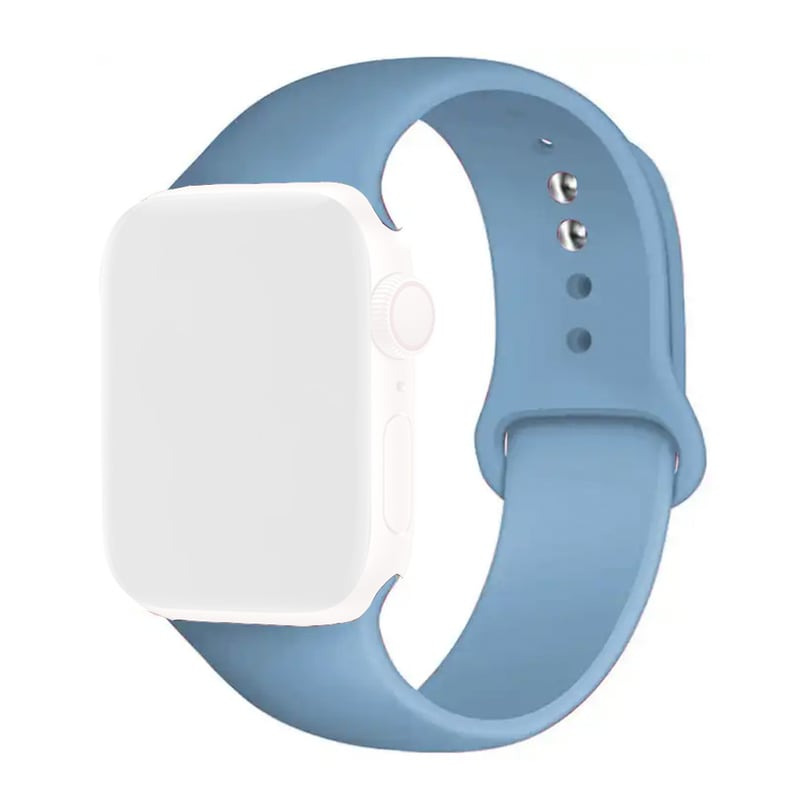 Smart Watch Silicone Strap 44/45/49mm Blue