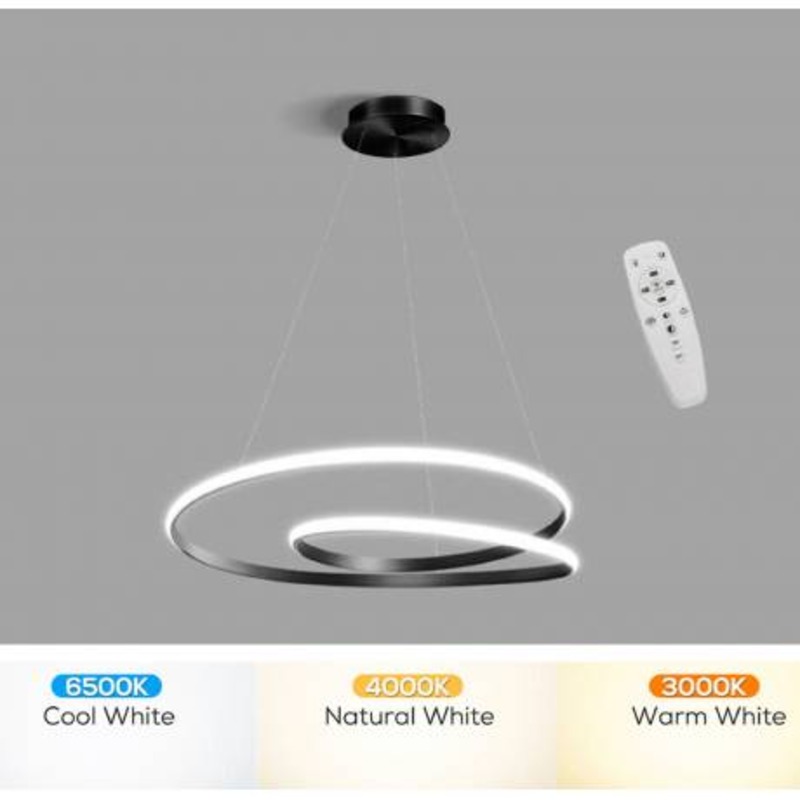 LED LUSTER VISILICA LX2351 60W DALJINSKI LUX LIGHTING