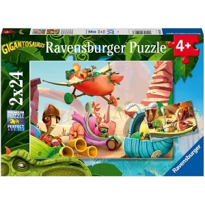 Ravensburger puzzle (slagalice) - Družina malih dinosaurusa