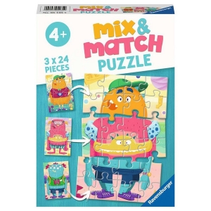 Ravensburger Mix&Match puzzle (slagalice) - Čudovišta