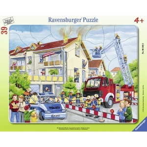 Ravensburger puzzle (slagalice) - Hrabri vatrogasci u akciji 2