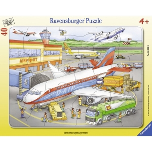 Ravensburger puzzle (slagalice)- Na arodromu