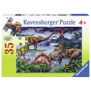 Ravensburger puzzle (slagalice) - Igraliste za dinosauruse
