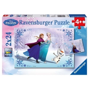 Ravensburger puzzle (slagalice) - Frozen klizaju