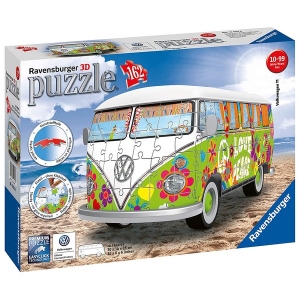 Ravensburger 3D puzzle (slagalice) - VW Bus T1 u Hipi stilu