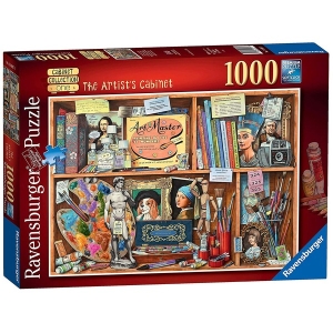 Ravensburger puzzle (slagalice)- Kabinet umetnika