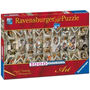 Ravensburger puzzle (slagalice)- Sikstinska kapela panorama