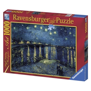 Ravensburger puzzle (slagalice)- Van Gog "Zvezdana noc"