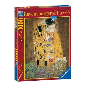 Ravensburger puzzle (slagalice)- Klimt "Poljubac" 10000