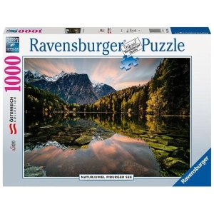 Ravensburger puzzle (slagalice) - Naturjuwel Piburger See