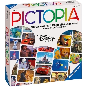 Ravensburger drustvena igra - Pictopia, diznijeva igra sa slikama