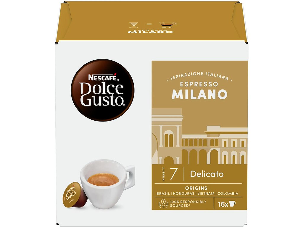 Nescafe Dolce Gusto Kapsule za kafu Milano 16kap 99.2g