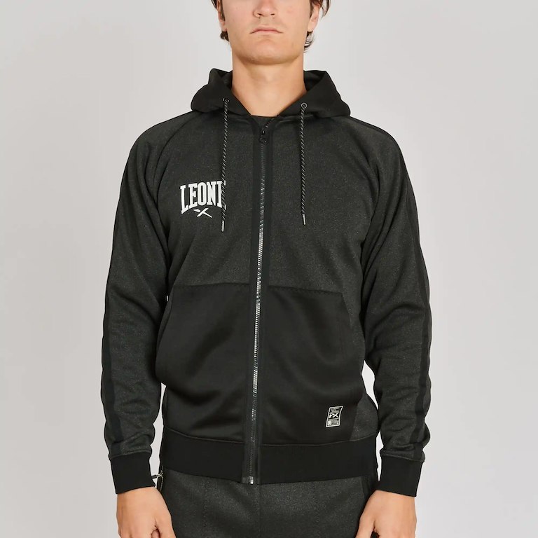 HOODED SWEATSHIRT MELANGE