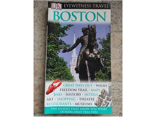 Boston DK Eyewitness travel guides