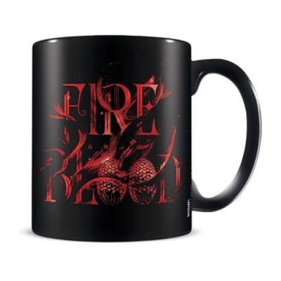 Šolja - Game Of Thrones, Fire and Blood, Black, 315ml