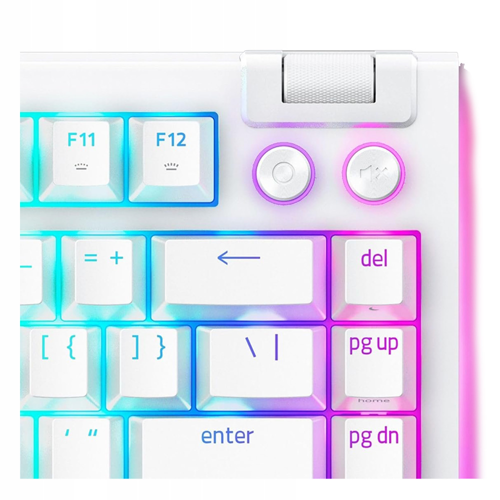 BlackWidow V4 75% - Hot-swappable Mechanical Gaming Keyboard - White - US Layout
