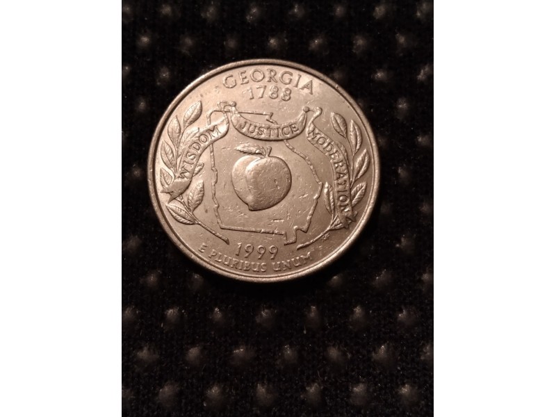 1/4 dolara 1999d SAD jubilarna