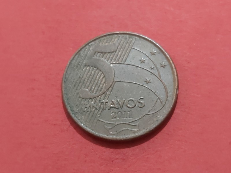 Brazil - 5 centavos 2011 god