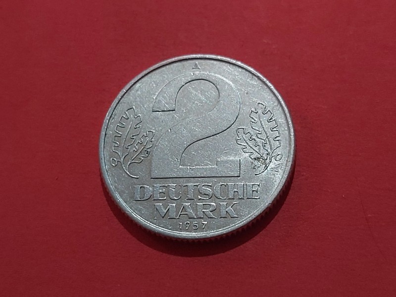 DDR - 2 marke 1957 god