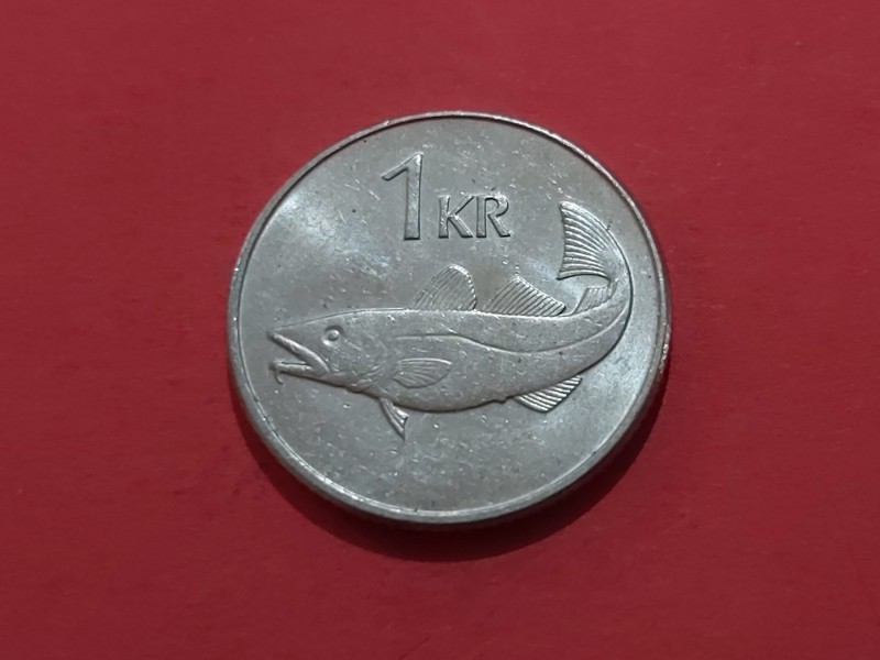 Island - 1 krona 2003 god