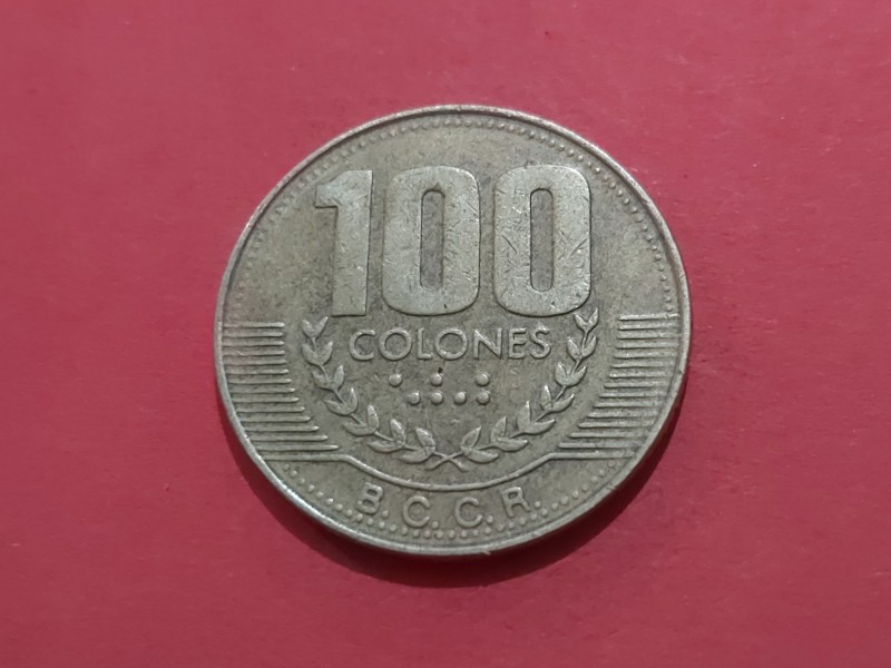 Kostarika - 100 colones 1999 god