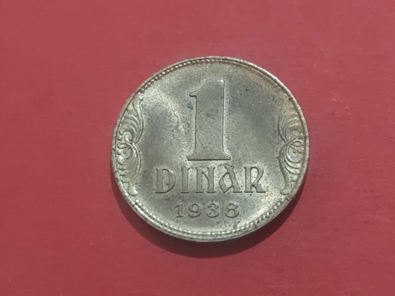 Kraljevina - 1 dinar 1938 god