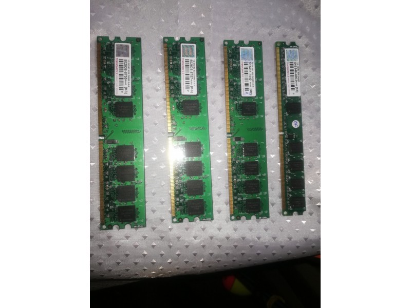 Memorije Trancend 4x1 Gb - ddr2 - Rasprodaja