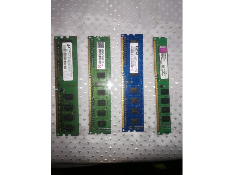 Memorija ddr3 - 4 kom. 6 Gb. - Rasprodaja