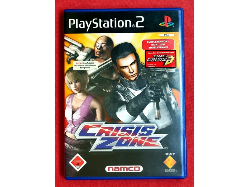 Crisis Zone / PS2 Originalna Igra