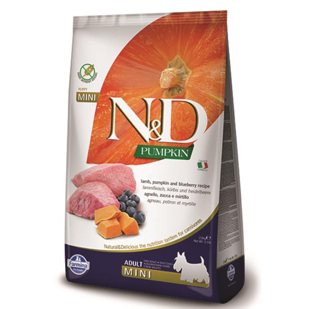 N&D PUMPKIN Lamb & Blueberry Mini 800 g Hrana za pse