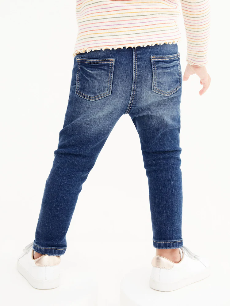 Mid Blue Denim 1 Pack Elasticated Waist Jeggings (3mths-7yrs)