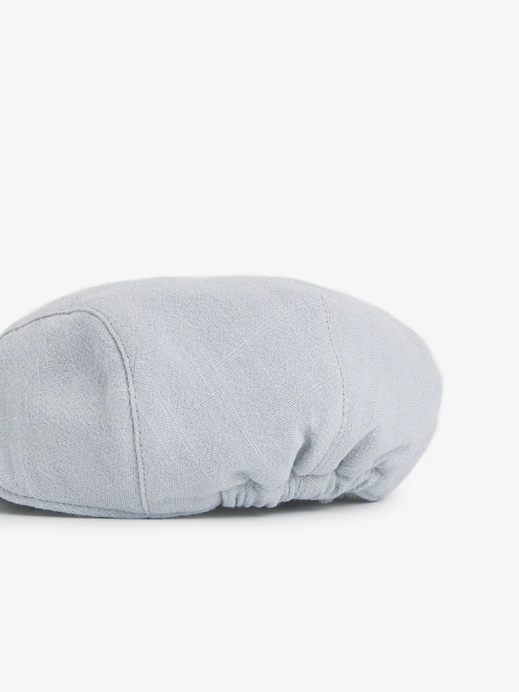 Grey Baby Flat Cap (0mths-2yrs)